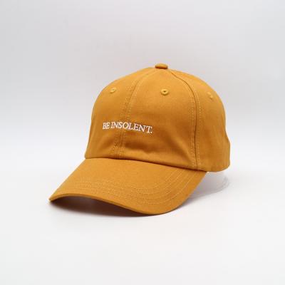 China Curved Visor Embroidered Baseball Caps Full Seasons Structured Unstructured for sale