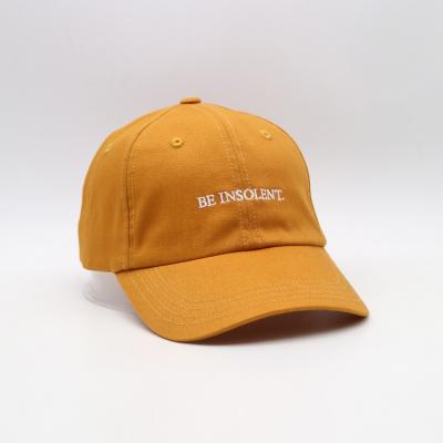 China Curved Visor Embroidered Baseball Caps Full Seasons Structured Unstructured for sale