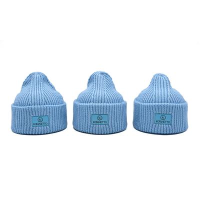 China 58CM Acrylic Material Knit Beanie Hats For Casual Occasions for sale