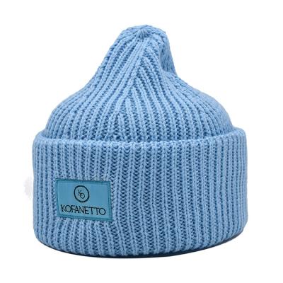 China 58CM Acrylic Material Knit Beanie Hats For Casual Occasions for sale
