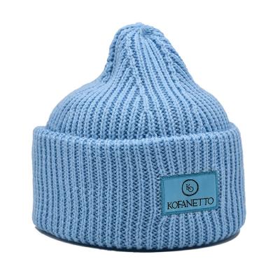 China 58CM Acrylic Material Knit Beanie Hats For Casual Occasions for sale