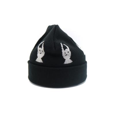 China OEM BSCI Unisex Knit Beanie Hats Embroidery Pattern for sale