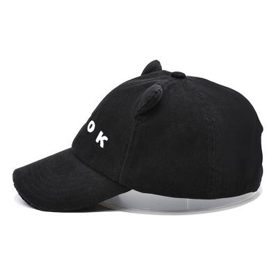 China Reinforced Seams 6 Panel Baseball Cap in Cotton Material for B2B Purchases for sale