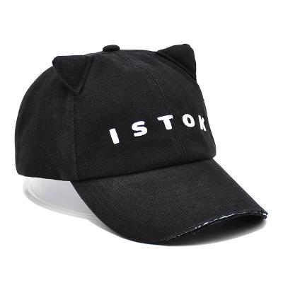 China Reinforced Seams 6 Panel Baseball Cap in Cotton Material for B2B Purchases for sale