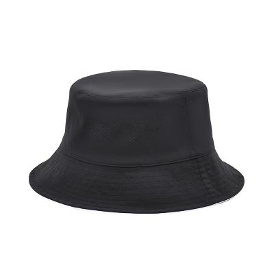 China Spring And Summer Wide Brim Fisherman Bucket Hat 60cm Laser Or Custom Logo Cool Printed for sale