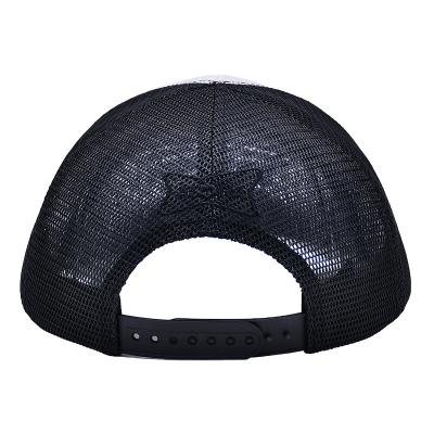 China Trendy Classic Trucker Cap With Pre Curved Visor Plastic Snapback Closure Logo Customize Cool for sale