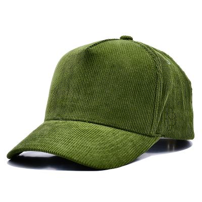 Chine Casquettes de baseball à broderie courbée verte 58-68cm/22.83-26.77 pouces Taille personnalisée à vendre