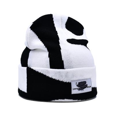 China Embroidery Pattern Custom Beanie Hats For Winter Season And Comfort for sale