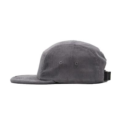 China Sports Mesh Sweatband 5 Panel Hat In Cotton / Nylon / Polyester Material Customizable Corduroy Fabric for sale