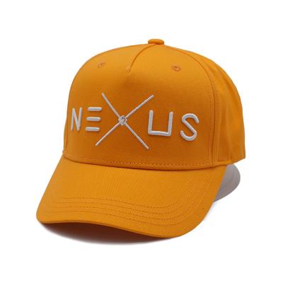 중국 조정 가능한 스트랩 구부러진 비저 프로필 베이스볼 모자 조정 된 직물 색감 꿰매기 판매용