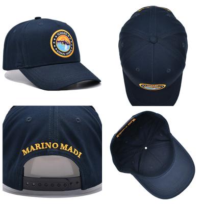 中国 5パネルベースボールキャップを組み合わせた 縫合が一致する 強化縫合 柔らかい汗帯 販売のため