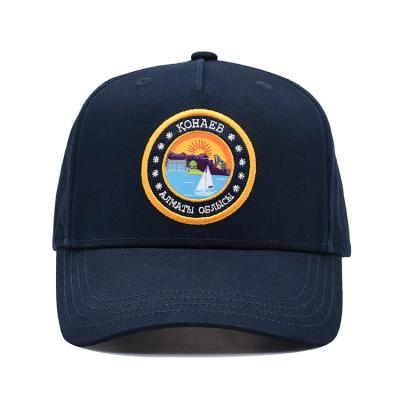 中国 5パネルベースボールキャップを組み合わせた 縫合が一致する 強化縫合 柔らかい汗帯 販売のため