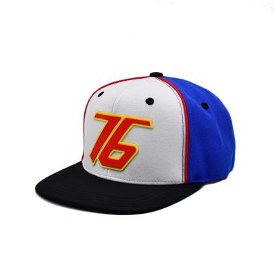China Customizable Cotton Snapback Caps with Breathability and Personalized Logo Embroidery for sale