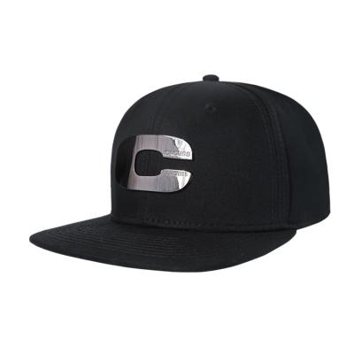 China Breathable Cotton Snapback Caps with Flat Visor for sale