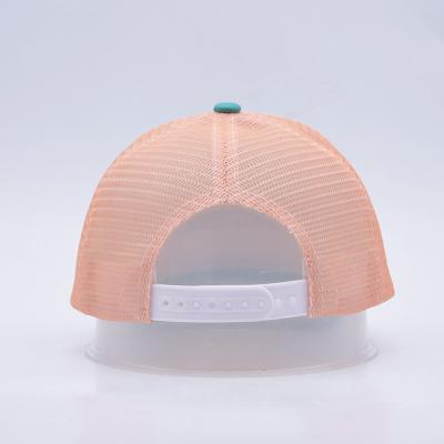 China factory price Six Panel Constructured  Trucker Baseball Cap Match The Fabric Color for sale