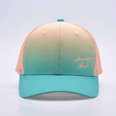 China factory price Six Panel Constructured  Trucker Baseball Cap Match The Fabric Color for sale