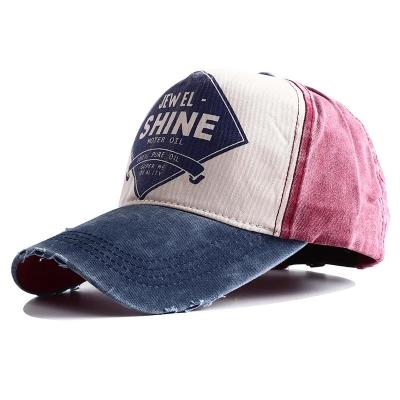 Chine Une casquette de base-ball sur mesure avec bande de coton et visière incurvée à vendre