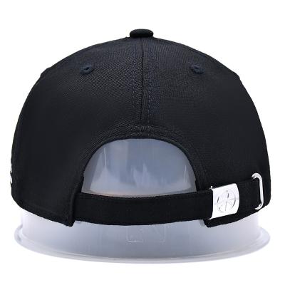 China Embroidered Structured Snapback Hats with Flat Visor Cotton Fabric And Inner Tape Printing for sale