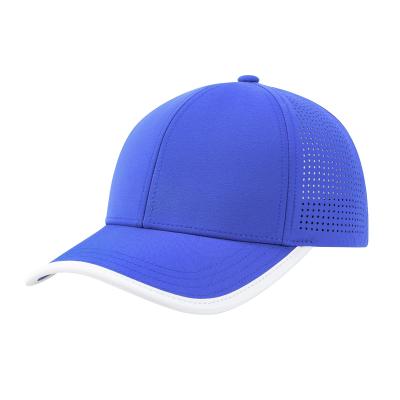 China High Quality 6 Panel Mesh Breathable Cap Baseball Cap Custom Logo Laser Blank Baseball Hat for sale