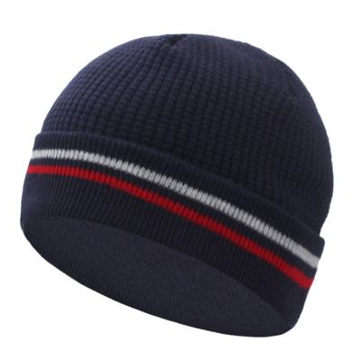 China Custom Adult Fisherman Beanies Skull Cap High Quality Cuffed Beanie Hats for sale
