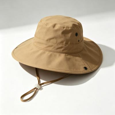 China Recycle Fishing Bucket Hat Made From 100 Percent Polyester Fabric Lightweight Breathable Comfortable Outdoor Sun Protection for sale