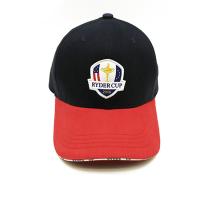 China Custom High Crown Embroidered Baseball Cap 58cm Curved Visor OEM for sale