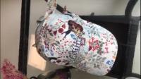 China Letter Embroidery / Printed Baseball Caps Full 5 Panel / 6 Panel Floral Patterned for sale