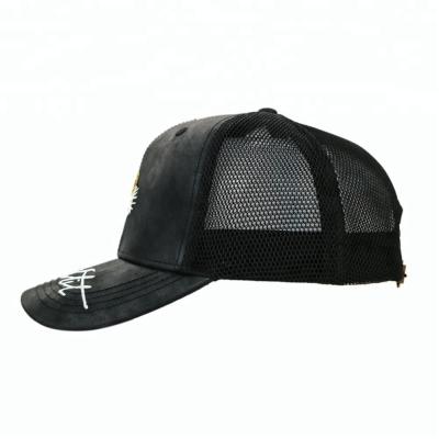 Cina Il cappuccio del camionista di baseball del cuoio dell'unità di elaborazione/il camionista casuali impermeabili baseball dell'estate ricopre unisex in vendita