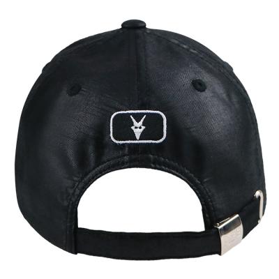 Cina Materiale nero unisex del cuoio di progettazione di modo del pannello dei cappelli 6 del papà di sport in vendita