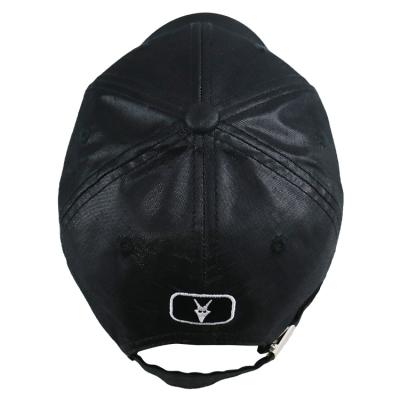 Cina Materiale nero unisex del cuoio di progettazione di modo del pannello dei cappelli 6 del papà di sport in vendita