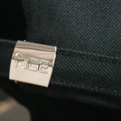 Cina Materiale nero unisex del cuoio di progettazione di modo del pannello dei cappelli 6 del papà di sport in vendita