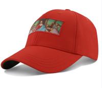 China SGS Certified Custom Dad Hat 100% Polyester Curved Brim Baseball Cap 58cm for sale