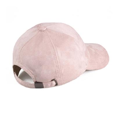 Cina Chiusura promozionale della parte posteriore del fermaglio del metallo misura pelle scamosciata degli elementi dei cappelli del papà di sport di modo in vendita