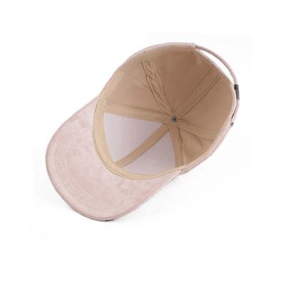 Cina Chiusura promozionale della parte posteriore del fermaglio del metallo misura pelle scamosciata degli elementi dei cappelli del papà di sport di modo in vendita