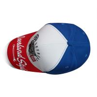China Popular Comfy Embroidered Baseball Caps Constructed Shape Fully Customizable for sale