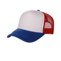 China Custom Durable Womens 5 Panel Trucker Cap Sports Style Logo Printed 56-58cm for sale