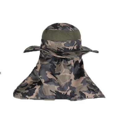 China Homens 100% da proteção de Sun do algodão que caminham o chapéu de Boonie com estilo do luxuoso da aleta do pescoço à venda