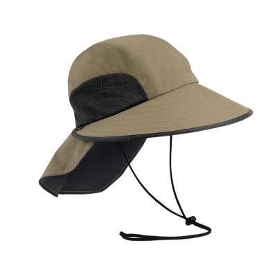 Cina Cappello all'aperto di Boonie dell'ampio grande bordo verde per attività di estate delle signore in vendita