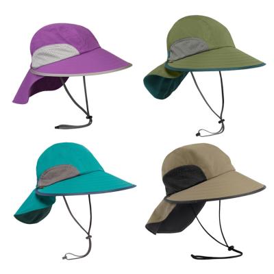 Cina Cappello all'aperto di Boonie dell'ampio grande bordo verde per attività di estate delle signore in vendita