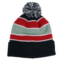 China Custom 100% Merino Wool Knit Beanie Hats with Logo - MOQ 100pcs, 65x42x38cm Carton Size for sale