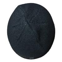 China Solid Color Unisex Knit Beanie Hats Spring Winter Fitted Wool Material for sale