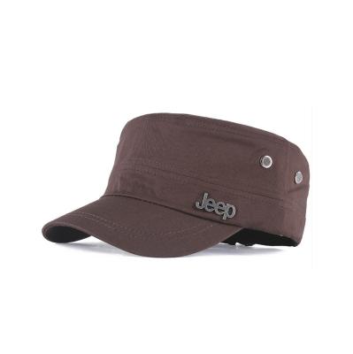 Cina Cappelli di stile del cadetto degli uomini promozionali, cotone/cappelli militari estate del poliestere in vendita