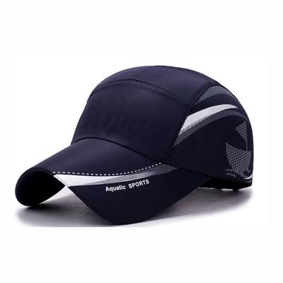Cina Un cappello corrente all'aperto di 5 pannelli, cappello pieghevole di estate del tessuto di Dryfit per gli sport in vendita