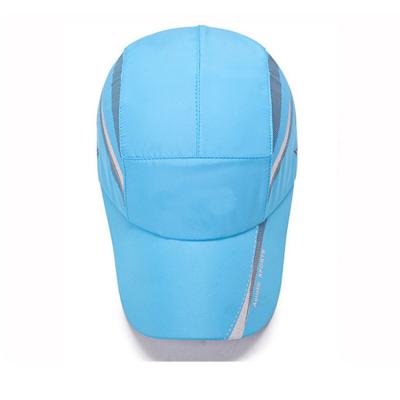 Cina Un cappello corrente all'aperto di 5 pannelli, cappello pieghevole di estate del tessuto di Dryfit per gli sport in vendita