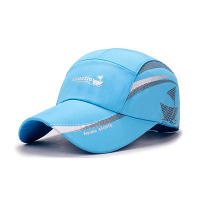 Cina Un cappello corrente all'aperto di 5 pannelli, cappello pieghevole di estate del tessuto di Dryfit per gli sport in vendita