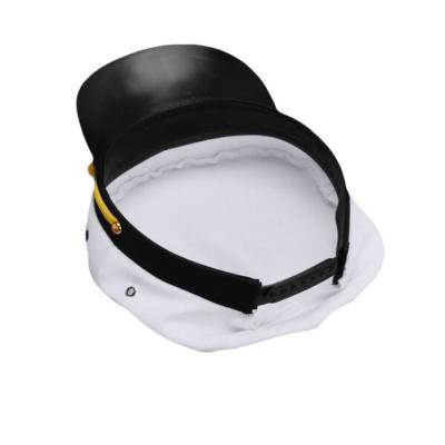 China Promotional White Sailor Captain Hat , Blank Captains Hat Personalized for sale