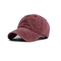 China Custom Stone-Washed Baseball Caps 56-58cm Size with Metal Buckle Closure and 100% Cotton Twill Material for sale