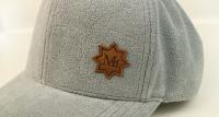 China BSCI Polyester Plush 6-Panel Baseball Cap with Leather Patch - Custom Logo, 58cm Size, 200pcs MOQ for sale
