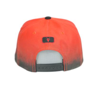 China Mix Color 6 Panel Flat Bill Plastic Bucket Snapback Hats Custom Embroidery Logo for sale