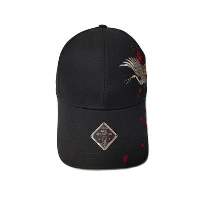 中国 夏のHip Hopの印刷の頭骨の野球帽の曲げられた縁6 -パネル 販売のため